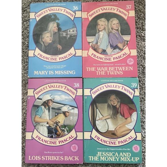 Unbranded | Accents | Sweet Valley Twins Bantam Skylark Book Set 2 ...